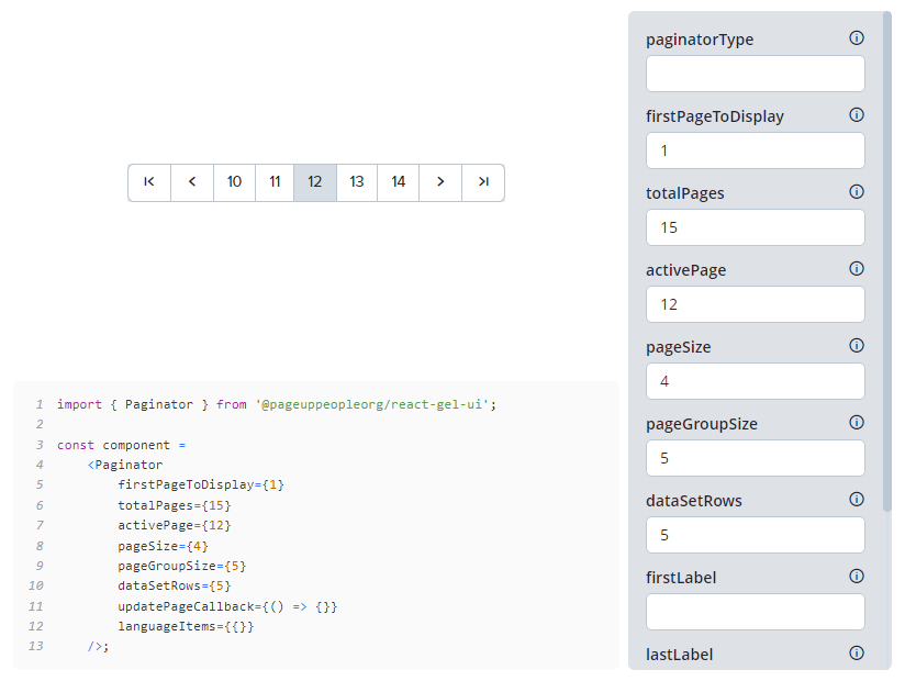 GEL V1 | Pagination | Made with Supernova